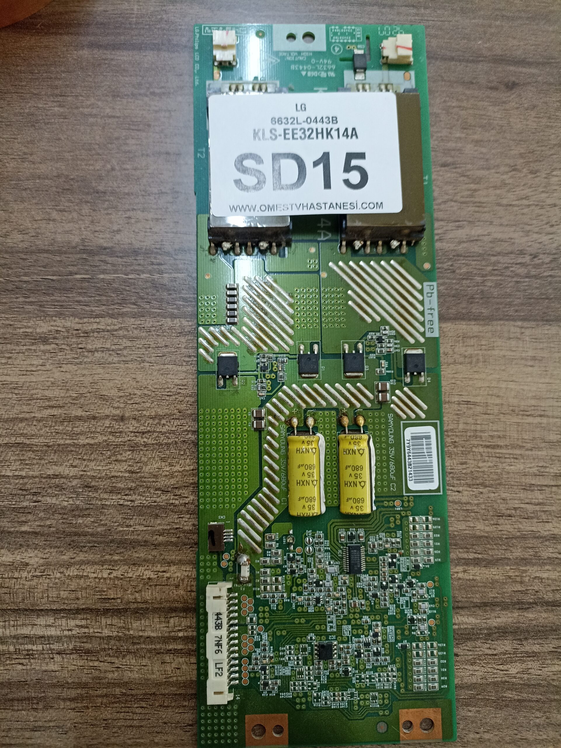 KLS-EE32HK14A, 6632L-0443B DAEVOO DLT-32U1 MODEL LCD TV 32" İNVERTER ...